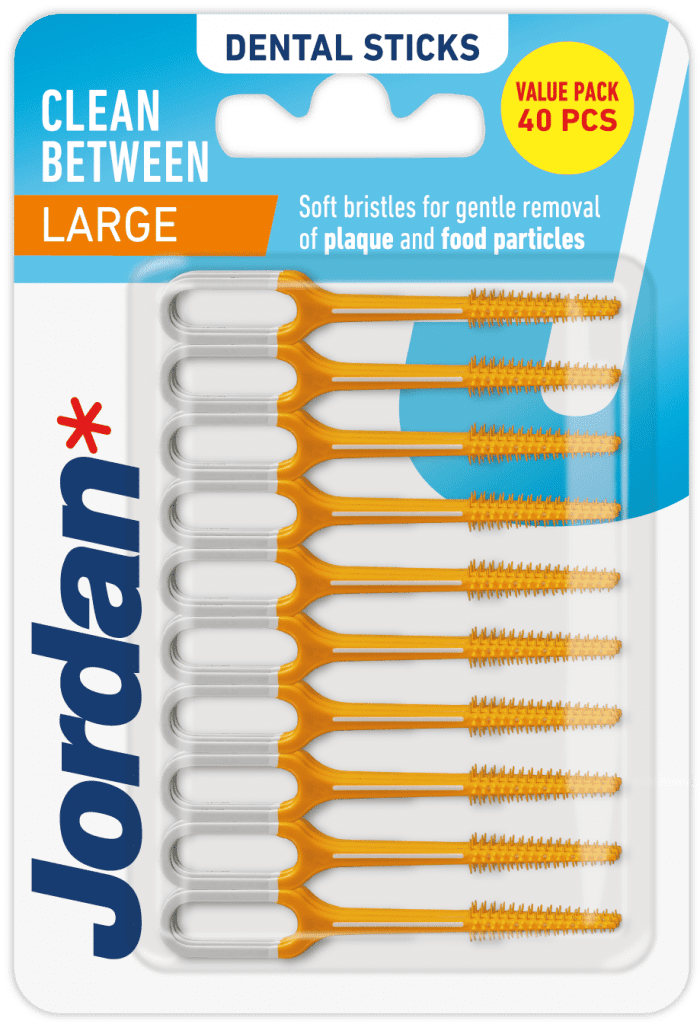 Jordan Clean Between Sticks Large (40 stk.) - A.Vogel