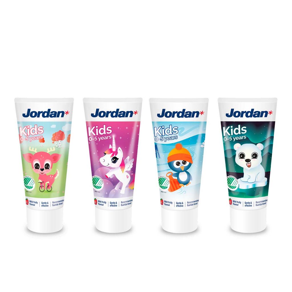 Jordan Kids Toothpaste 50 ml (1 stk.) - A.Vogel